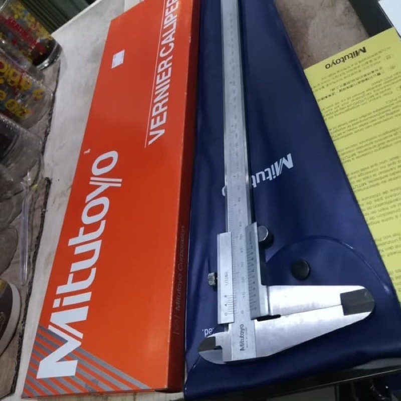 Jual Vernier Caliper Mitutoyo 150 mm Sigmat Manual 6" Jangka Sorong 6 inchi | Shopee Indonesia