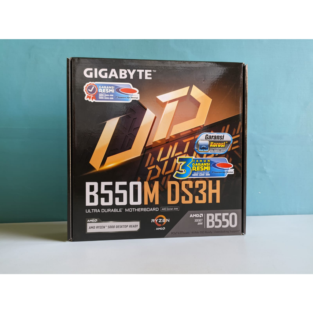Jual MOTHERBOARD Gigabyte B550M DS3H | Shopee Indonesia