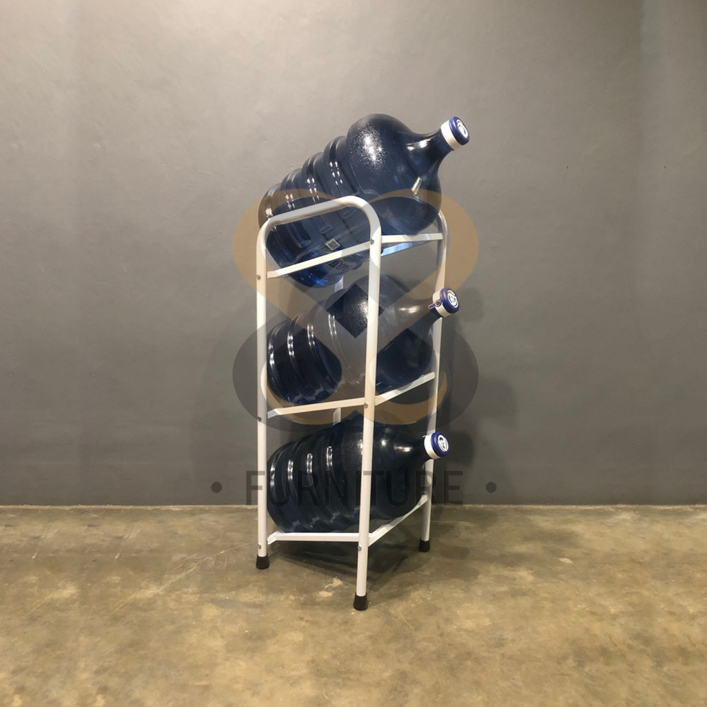 Jual RAK GALON AIR 3 SUSUN EKONOMIS MURAH // RAK GALON MIRING | Shopee ...