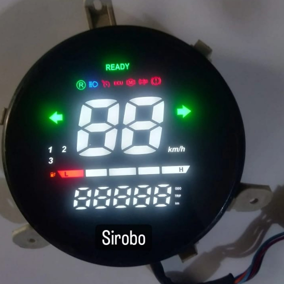 Jual Speedometer sepeda listrik motor listrik 48v 60v 72v support votol ...