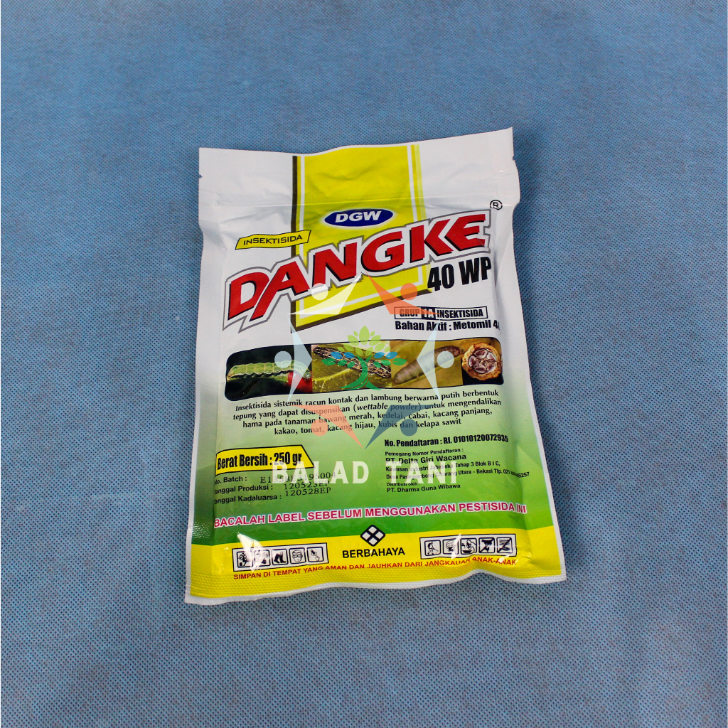 Jual Insektisida Dangke 40 WP 250 Gram Pengendali Hama Original Kemasan ...