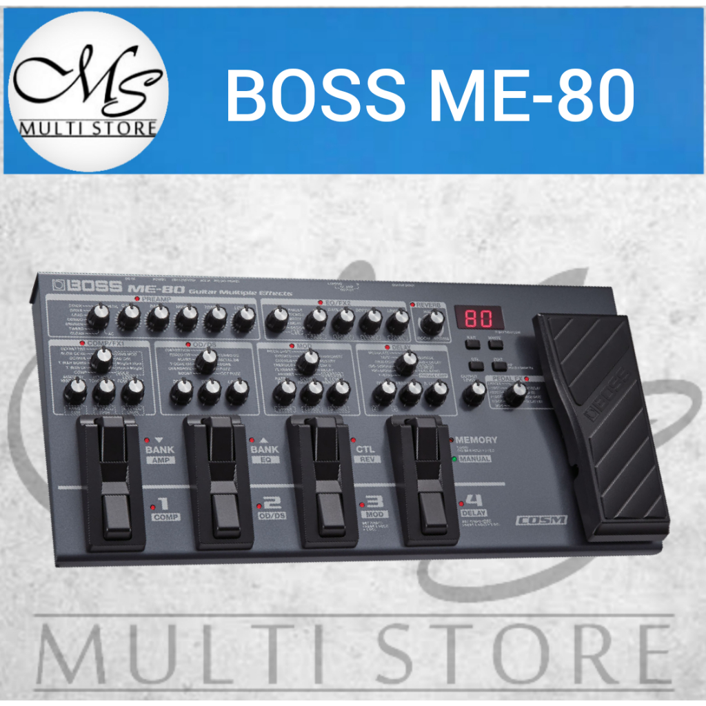 Jual Boss ME80 - Boss ME 80 - Efek Boss ME80 - Boss ME-80 - Garansi ...