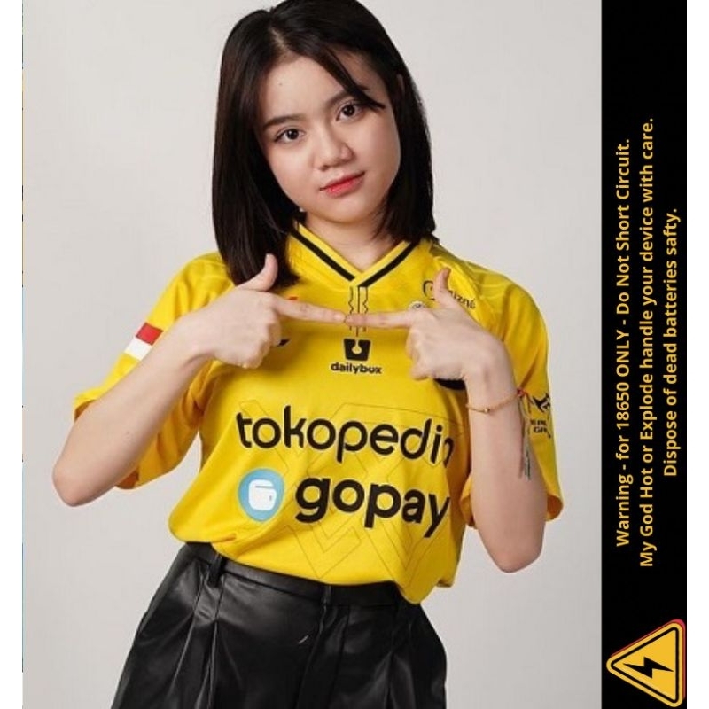 Jual Stiker Skin Wrap Baterai 18650 Motif Bidadari Onic Evos RRQ ...