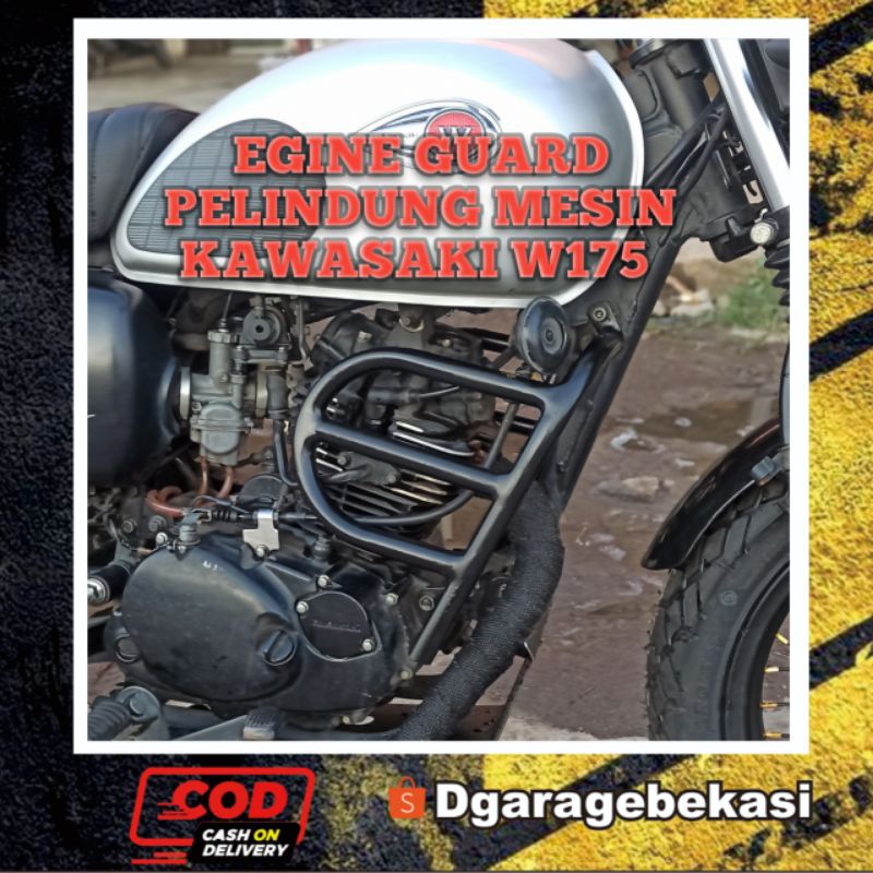 Jual EGINE GUARD PELINDUNG MESIN KAWASAKI W175 | Shopee Indonesia