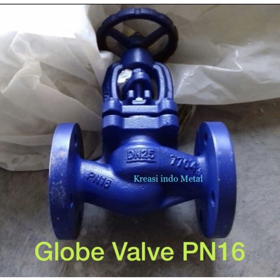 Jual 3/4” Globe Valve PN16 (3/4 inch) -For Steam (PN 16) Din DN 20 DN20 ...