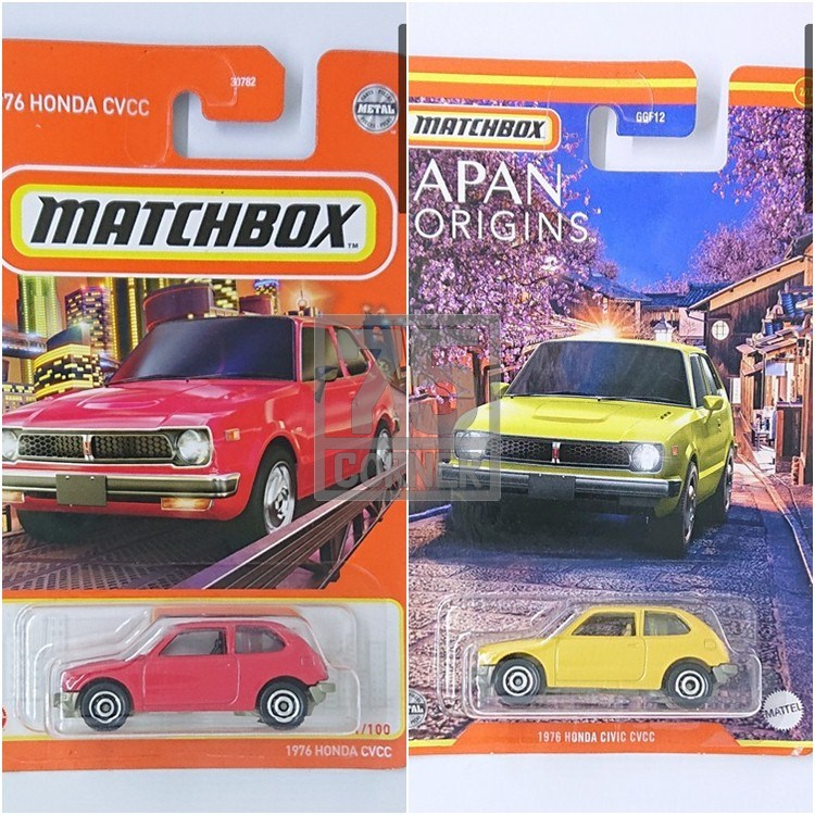 Jual [ 75 CORNER ] MBX Matchbox 1976 Honda Civic CVCC SB1 JDM Sedan ...