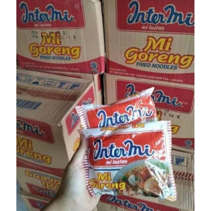 Jual INTERMIE GORENG / MIE INSTANT 1 Dus 40 pcs | Shopee Indonesia