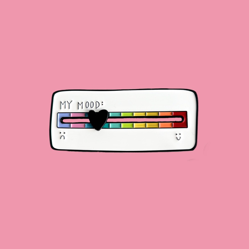 Jual Bros Enamel Pin “Mood Rainbow Scale” Accessories | Shopee Indonesia