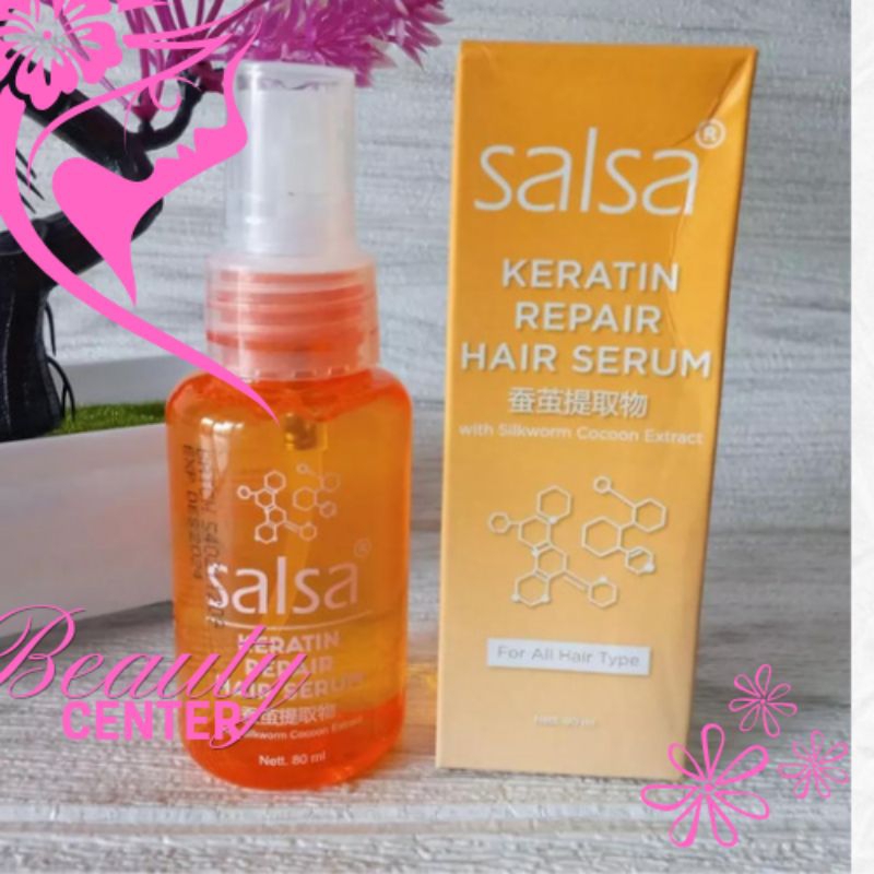 Jual SALSA | Salsa Keratin Repair Hair Serum 80ml | Keratin Repair Hair ...