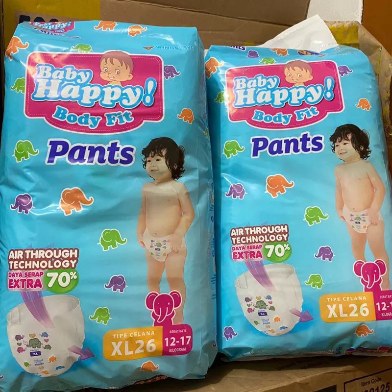 Jual Pampers baby happy Ukuran L dan xl | Shopee Indonesia