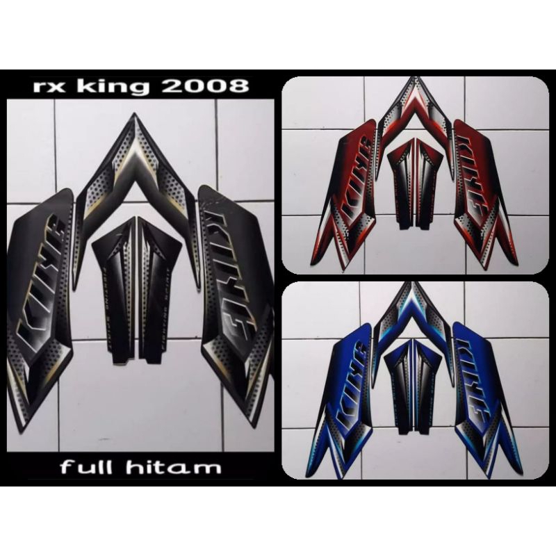 Jual STIKER STRIPING LIS LES POLET PLAT BODY MOTOR YAMAHA RX KING 2008 | Shopee Indonesia