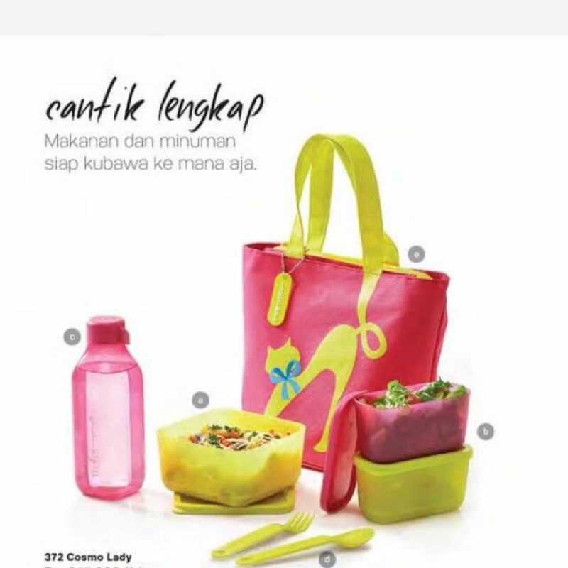 Jual cosmo lady tupperware | Shopee Indonesia