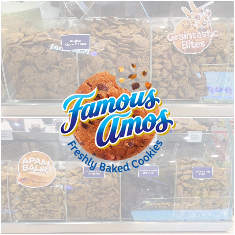 Jual [READY 12 AGUSTUS] FAMOUS AMOS COOKIES KUE COKLAT GRAINTASTIC ...