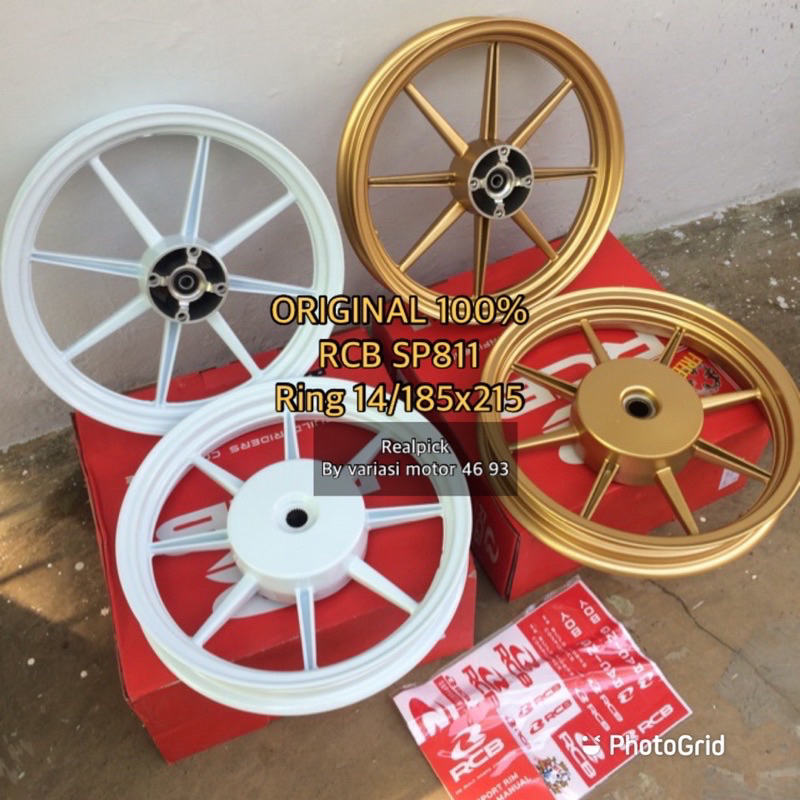 Jual Velg RCB SP811 Gold Palang 8 vario 150 Vario 110 vario 125 vario ...