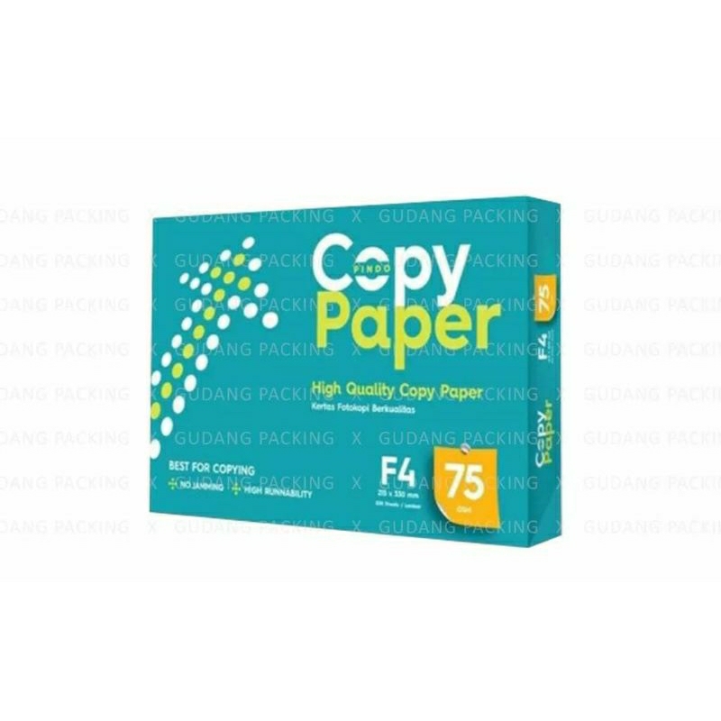 Jual COPY PAPER - Kertas HVS F4 75 gram | Shopee Indonesia