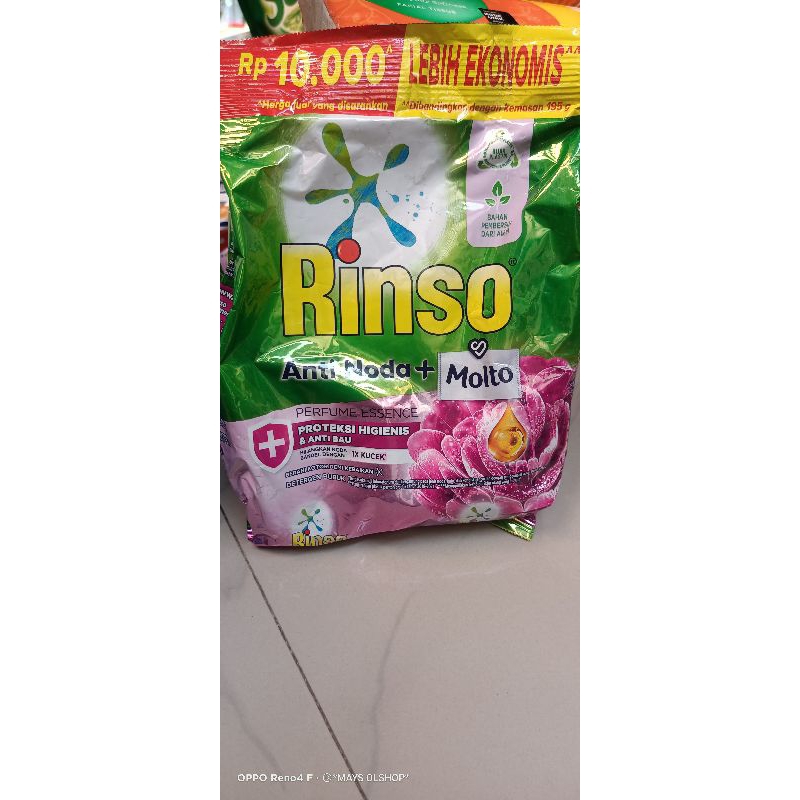 Jual RINSO ANTI NODA+MOLTO 400G | Shopee Indonesia