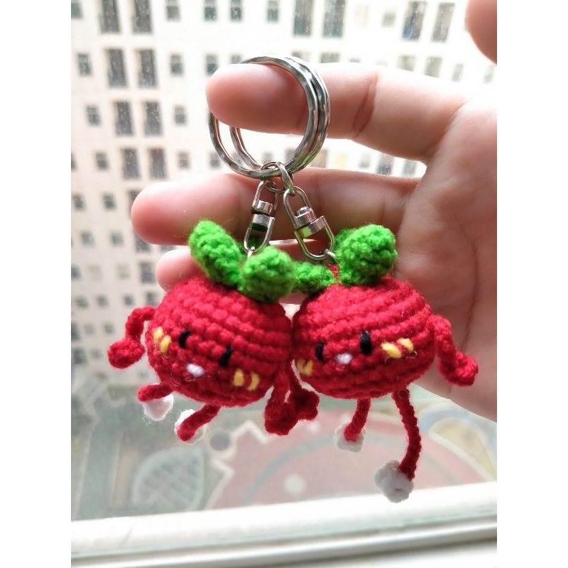 Jual (READY STOK) GANTUNGAN TAS RAJUT GANTUNGAN KUNCI AMIGURUMI KEYCHAIN SOUVENIR GANTUNGAN ...