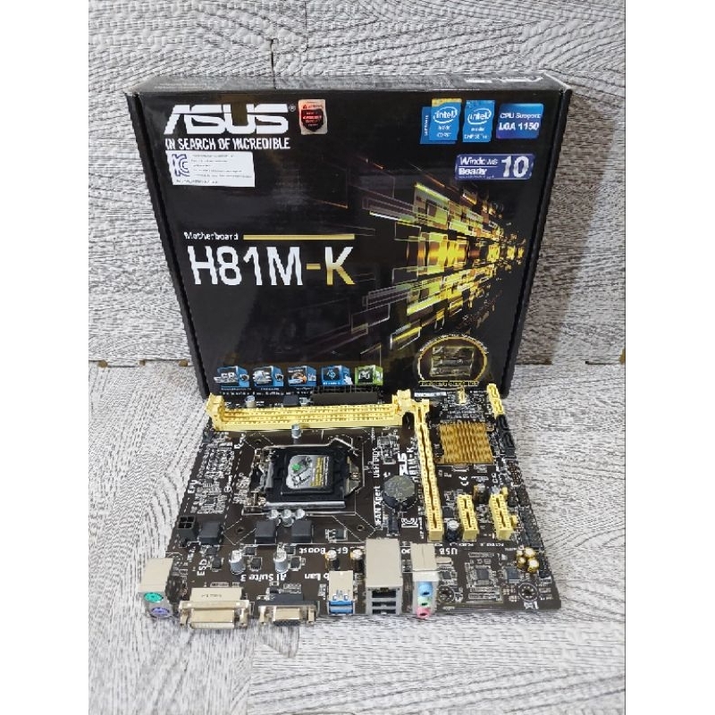 Jual Promo !!! Motherboard Asus H81 Ddr3 ( Asus H81M-K ) Lga 1150 ...