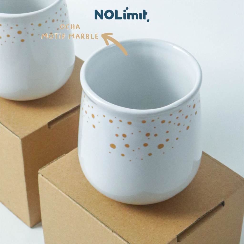 Jual DEFECT BOGER CANGKIR KOPI KERAMIK GELAS TEH KERAMIK SENSORY OCHA ...