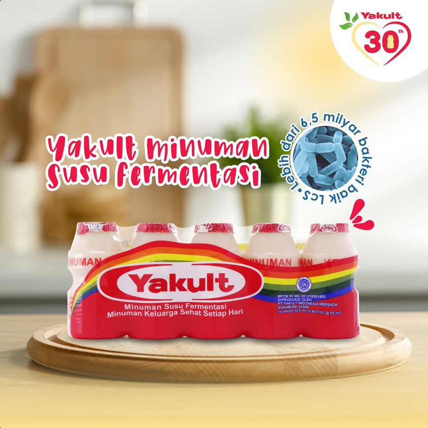 Jual Yakult Minuman Susu Fermentasi Probiotik (isi 5 pcs) | Shopee ...