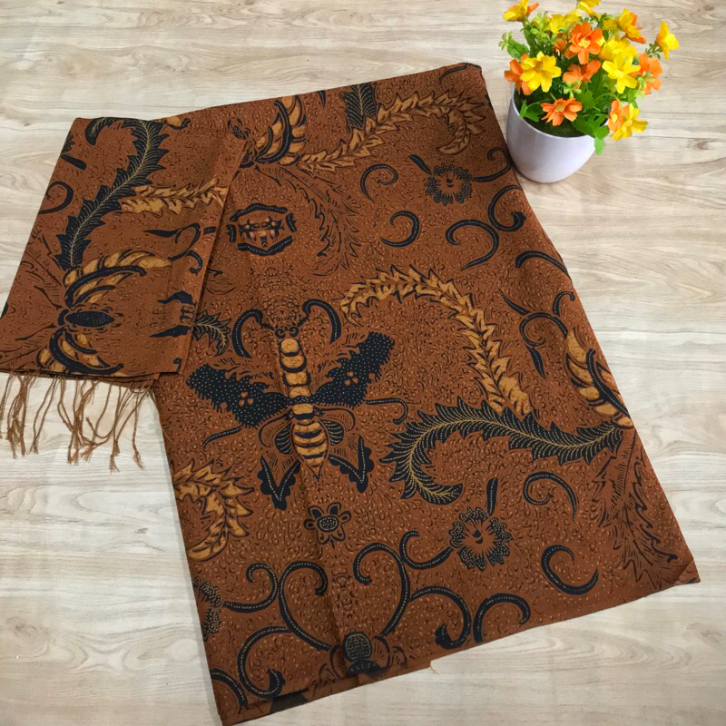 Jual Kamen Batik Selendang | Kain Batik Solo Set Selendang | Shopee ...