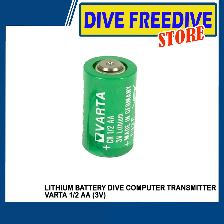Jual Batteries Lithium Battery Dive Computer Varta 1/2 AA 3V Baterai ...