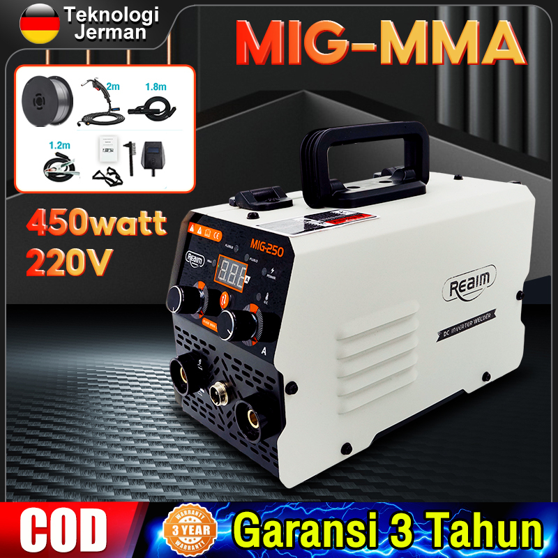 Jual Reaim Mesin Las Mig 450 Watt Las Listrik Welding Machine Mesin Travo Las Listrik Inventer ...
