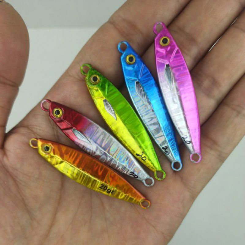 Jual micro jig killer 10g 15g 20g model jigpara micro Real jig | Shopee Indonesia
