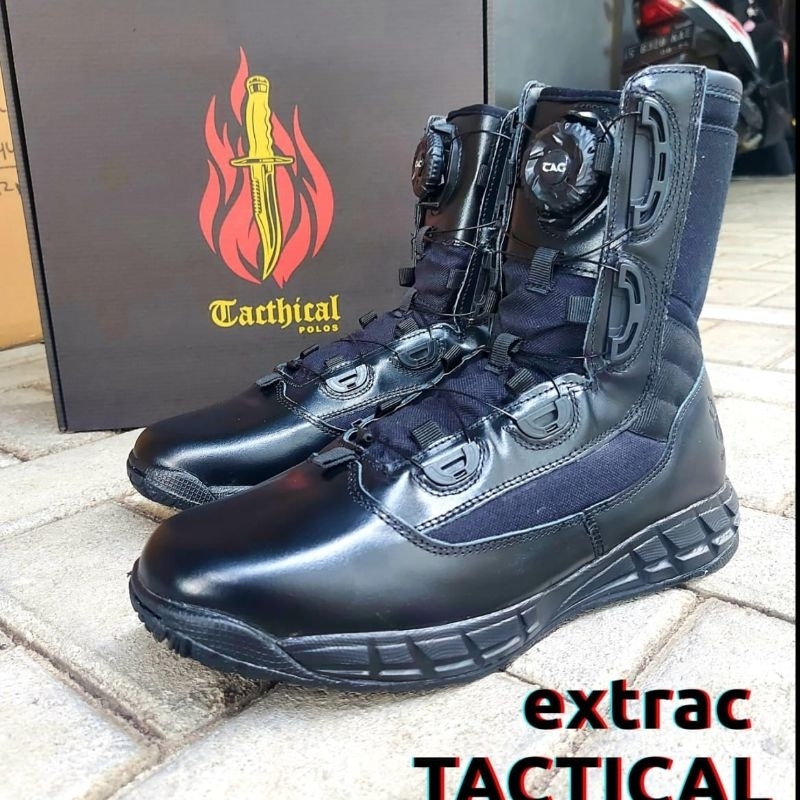 Jual SEPATU PDL PARABELLUM TACTICAL TNI POLRI TALI PUTAR | Shopee Indonesia