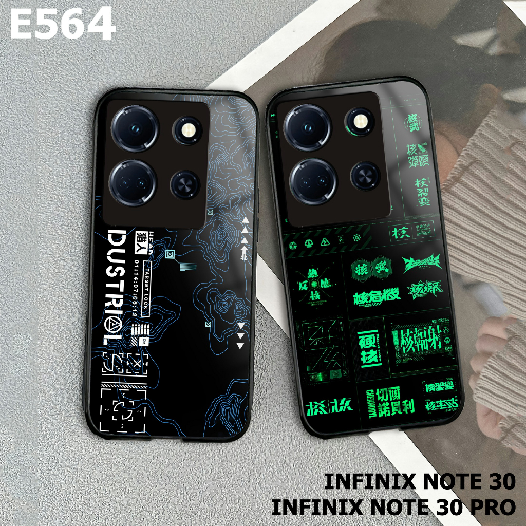 Jual E564 Case Kaca Kilau INFINIX NOTE 30 INFINIX NOTE 30 PRO NOTE 40 NOTE 40 PRO HOT 50 4G HOT ...