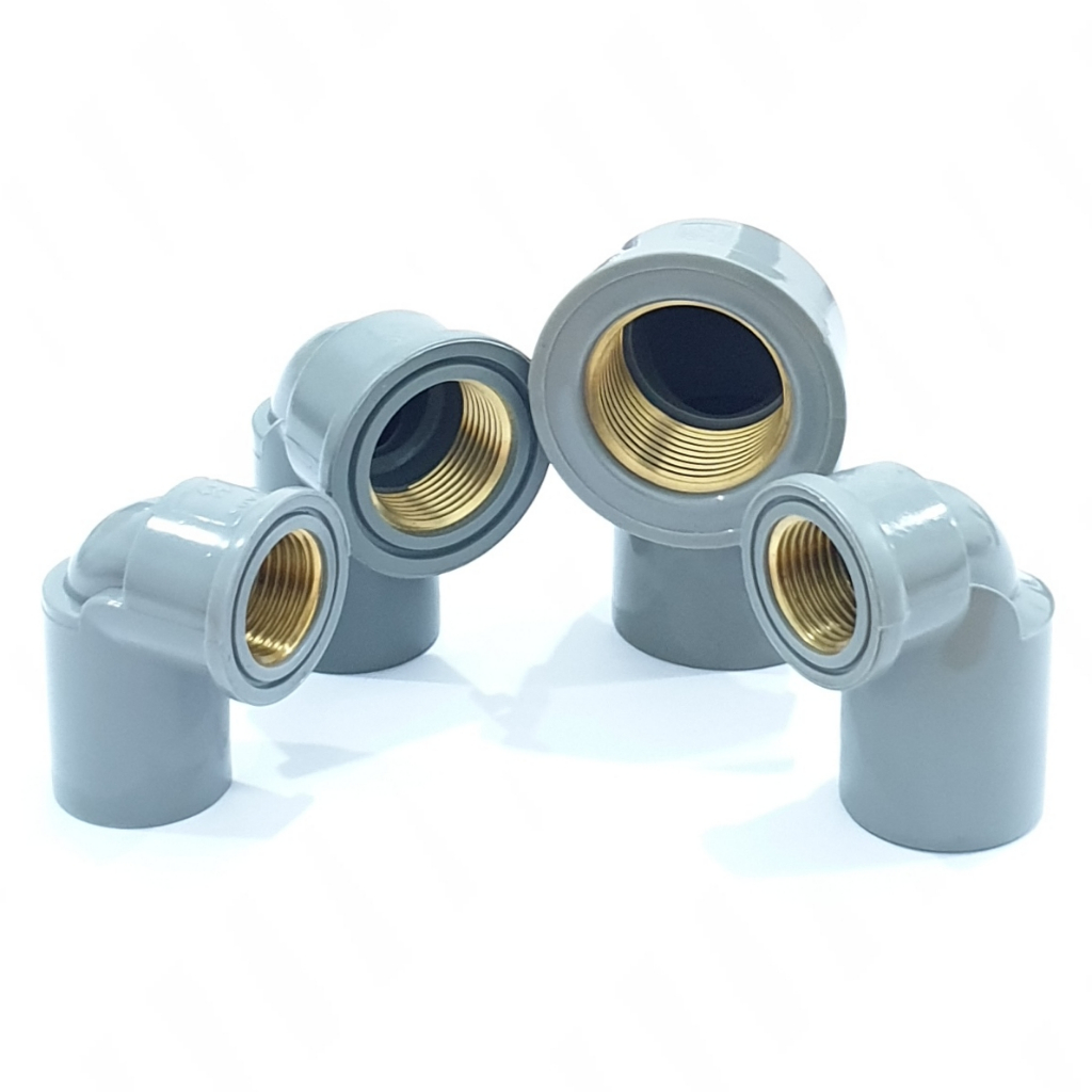 Jual Sova Faucet Knee KUNINGAN (1/2") (3/4") (1") (1/2" x 3/4") Fiting ...