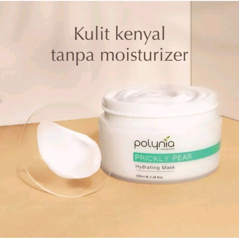 Jual POLYNIA | Prickly Pear Hydrating Face Mask | Memperkuat Skin ...