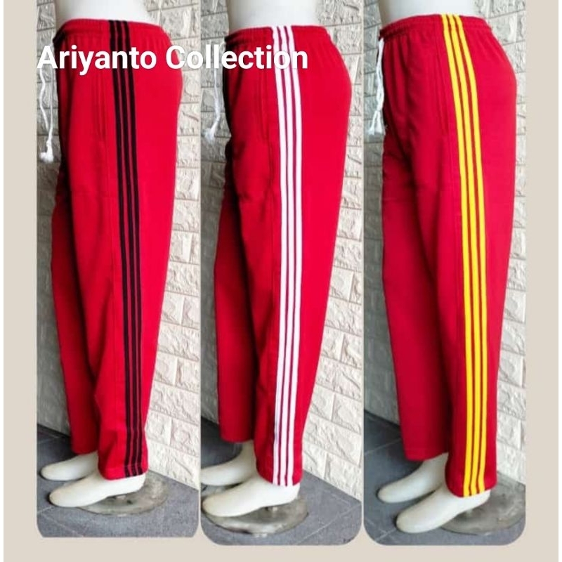 Jual Training Panjang Merah All size /SD/SMP SMA/Dewasa/Jumbo | Shopee ...