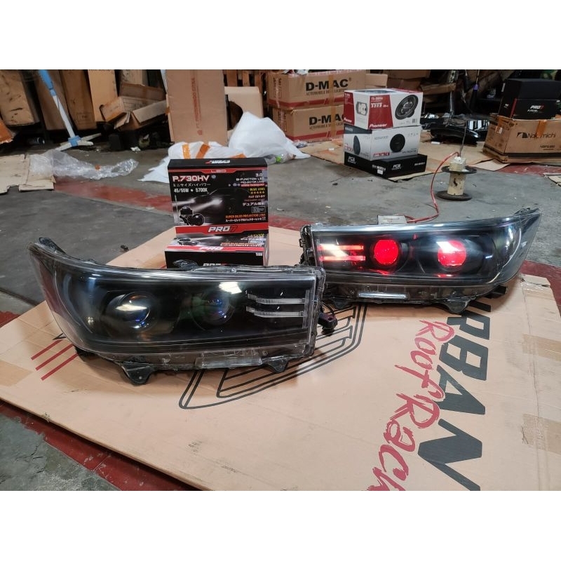 Jual Headlamp INNOVA REBORN Dobel Projie BILED PRO7 Garansi RESMI ...