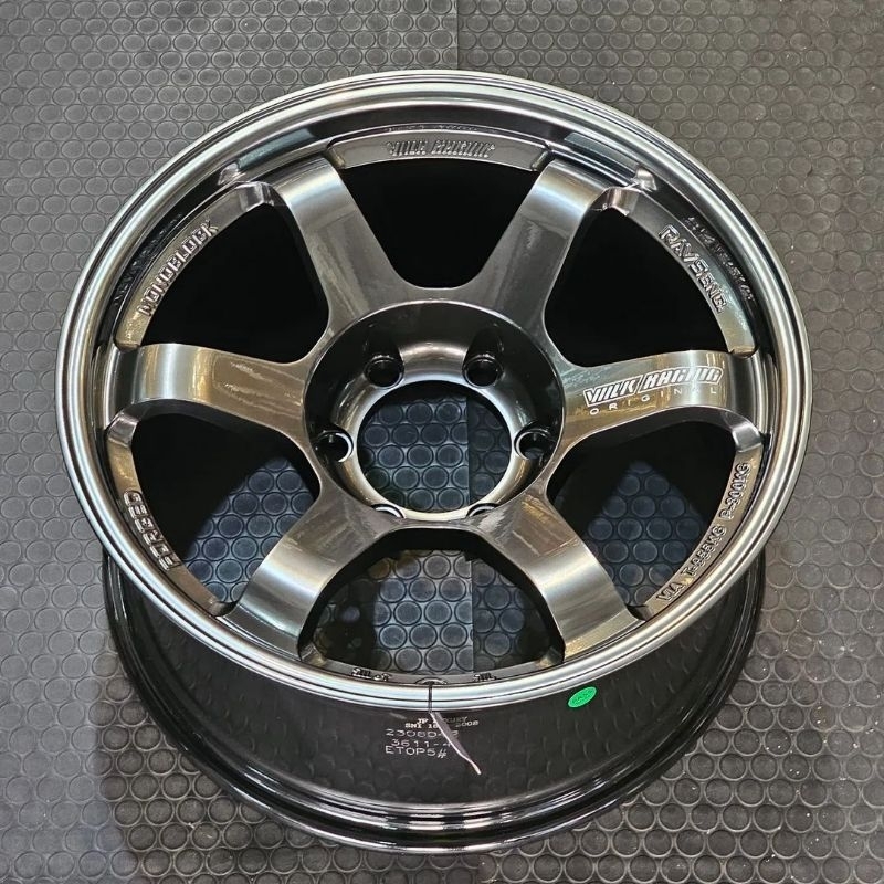 Jual velg mobil racing r18 TE37 PROGRESSIVE FLOW FORMING velg mobil ring 18 Pajero Fortuner ...