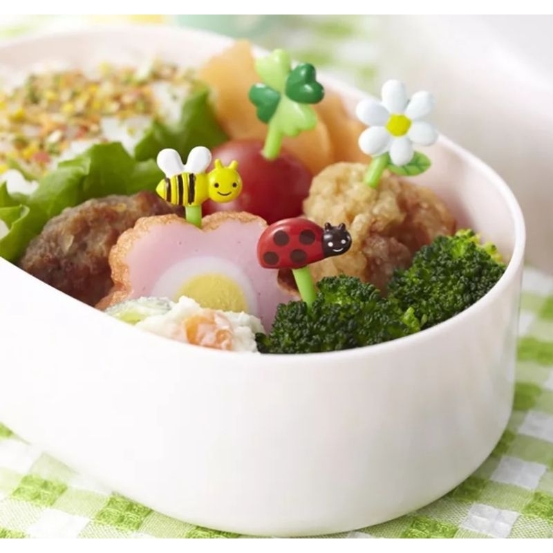 Jual Tusukan Bento Lebah 8pc / Foodpicks Lebah Bee / Tusuk Bento Buah ...