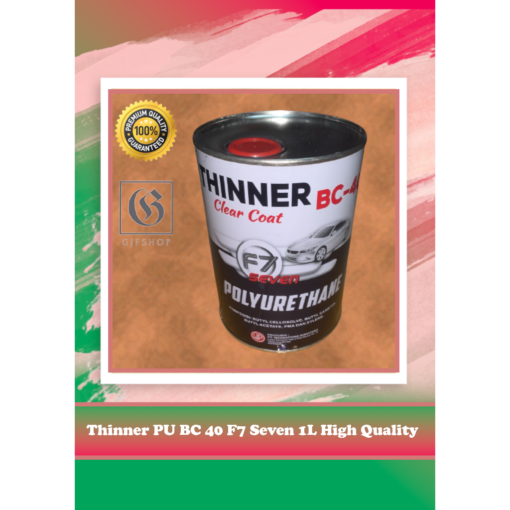 Jual Thinner BC 40 F7 Seven 1L High Quality | Shopee Indonesia