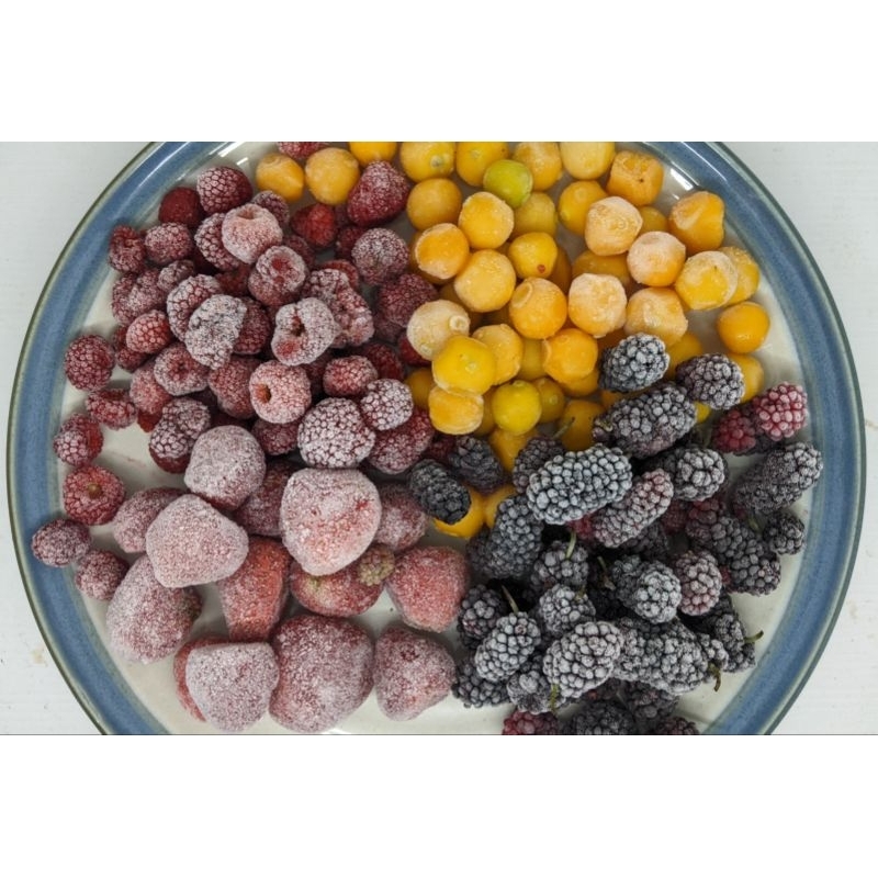 Jual Mix golden berry frozen 500 gr LOKAL buah berry -mix berry frozen ...