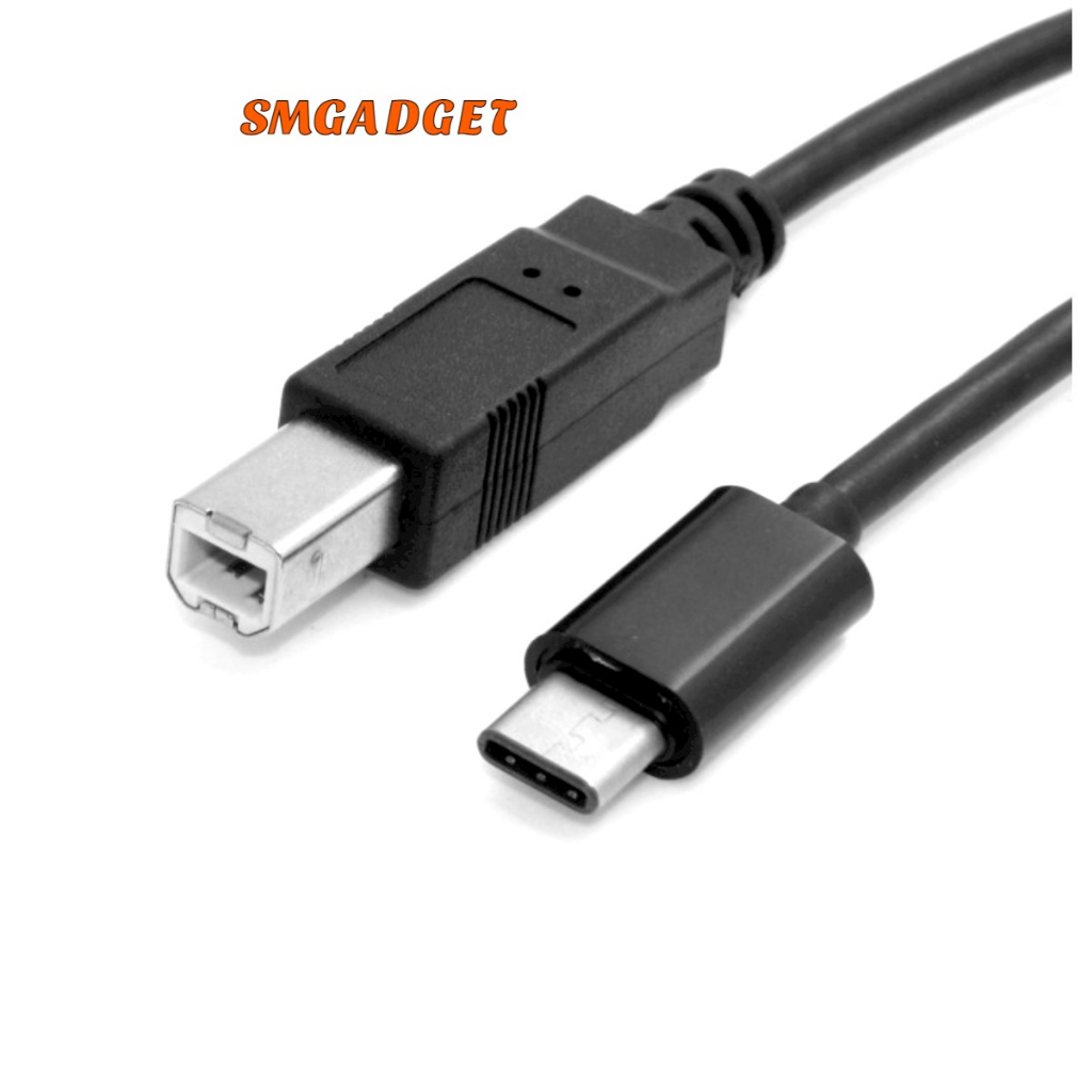 Jual Kabel Usb Type-C to Printer 1.5 Meter Tipe C to B 1,5M Meter ...