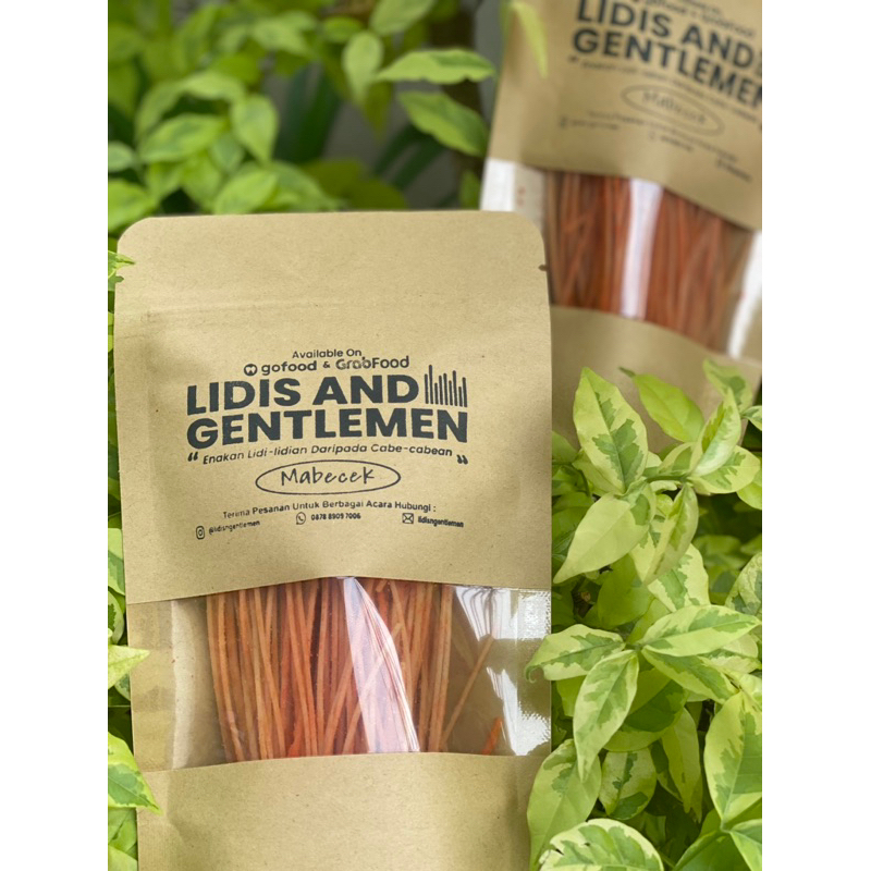 Jual Mie Lidi / Lidi-Lidian Pouch dengan Packing Elegan 100gr | Shopee ...