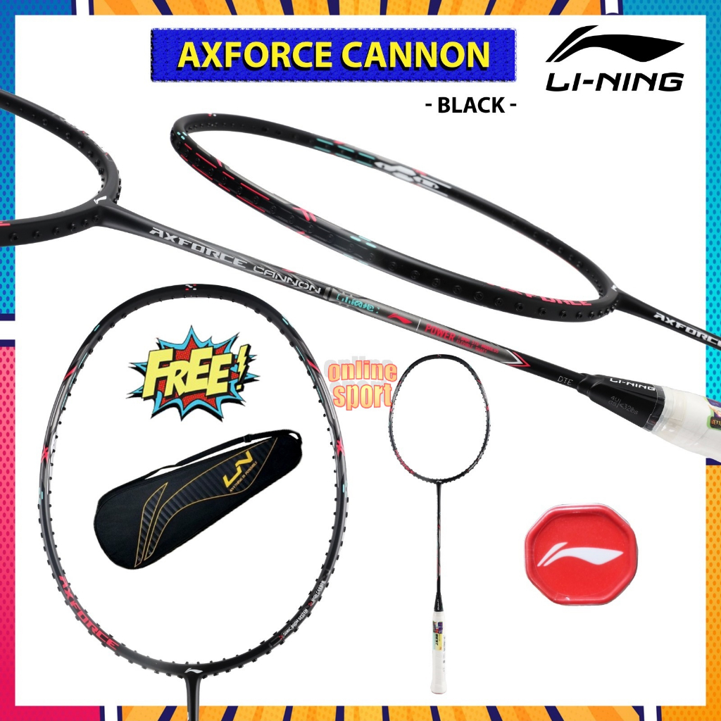 Jual LINING Axforce Cannon / Canon Raket Badminton Bulutangkis ...