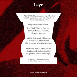 Jual LAYR FRAGRANCE - Velvet Dream 50 ml Extrait De Parfum | Shopee ...