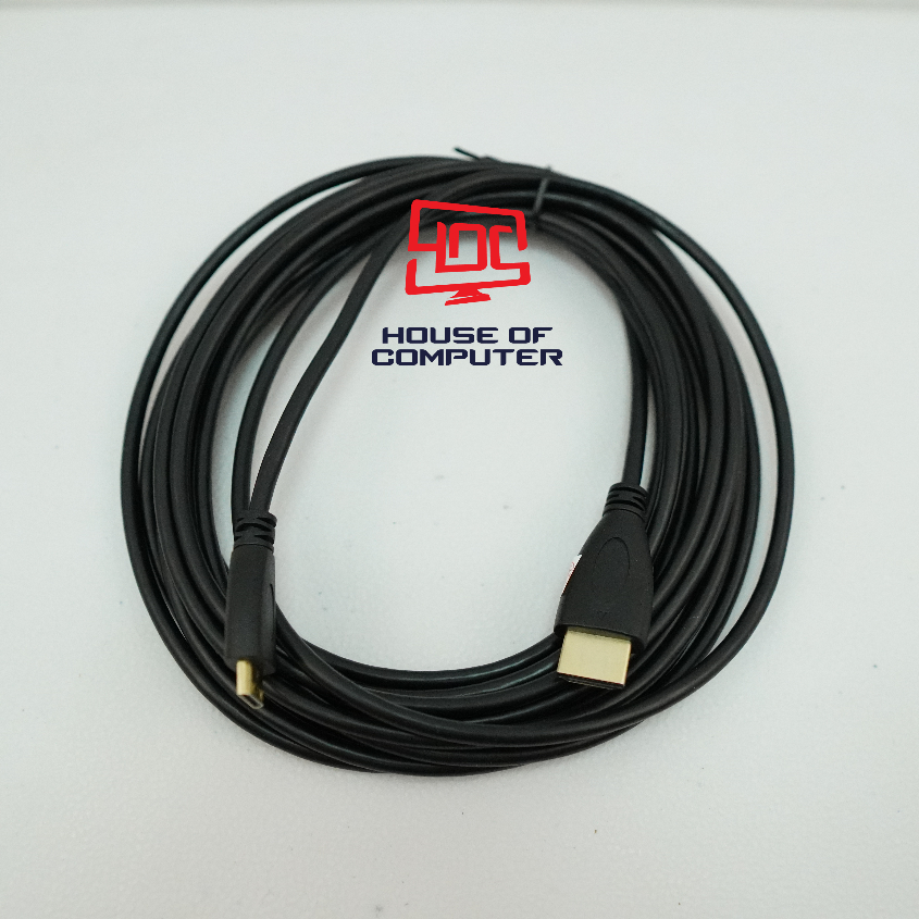 Jual Kabel HDMI to mini HDMI panjang 5 meter | Shopee Indonesia