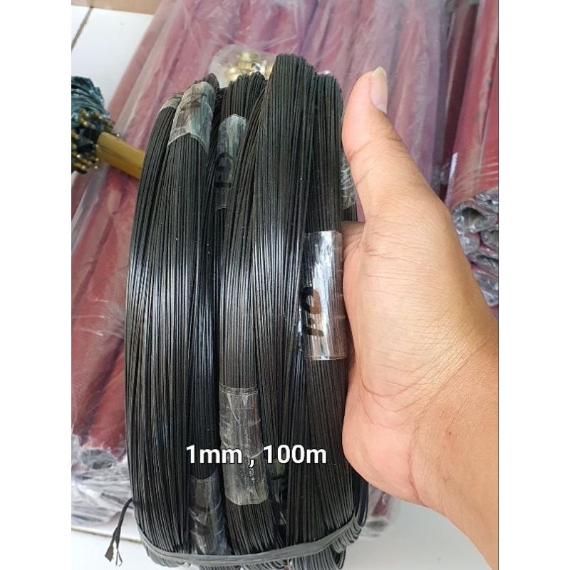 Jual Ruji fiber kulitan halus , ukuran 1mm , panjang 100m | Shopee ...