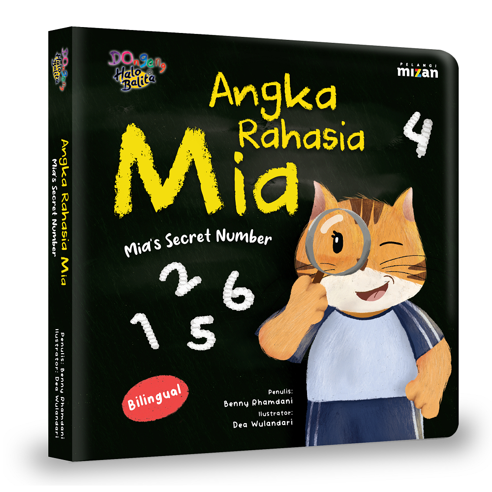 Jual [Mizan] Seri Dongeng Halo Balita: Angka Rahasia Mia (Boardbook) | Shopee Indonesia