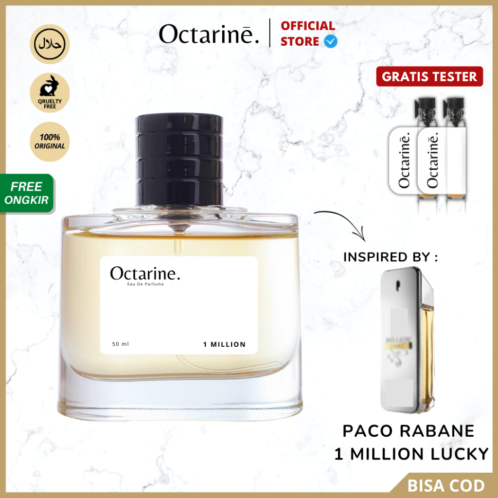 Jual Octarine - Parfum Pria Inspired By 1 MILLION LUCKY Tahan Lama ...