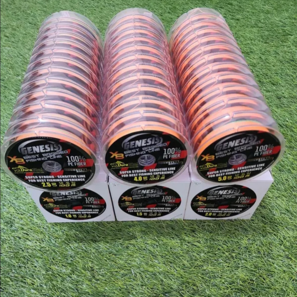 Jual BENANG PE DURAKING GENESIS X8 MULTI COLOUR PER 100M CONTINOUS ...