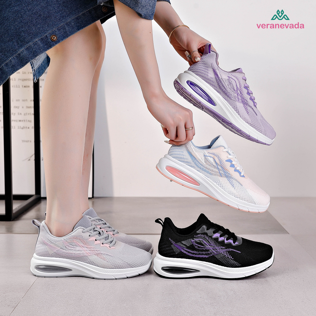Jual Vera Nevada Sepatu Sneakers Wanita Sport Shoes A55 | Shopee Indonesia