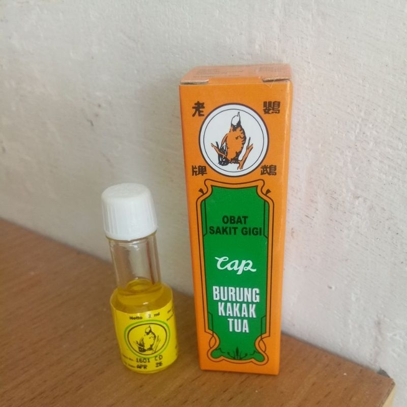 Jual Obat Sakit Gigi Cap Burung Kakak Tua 2ml - Obat Sakit Gigi Cair ...