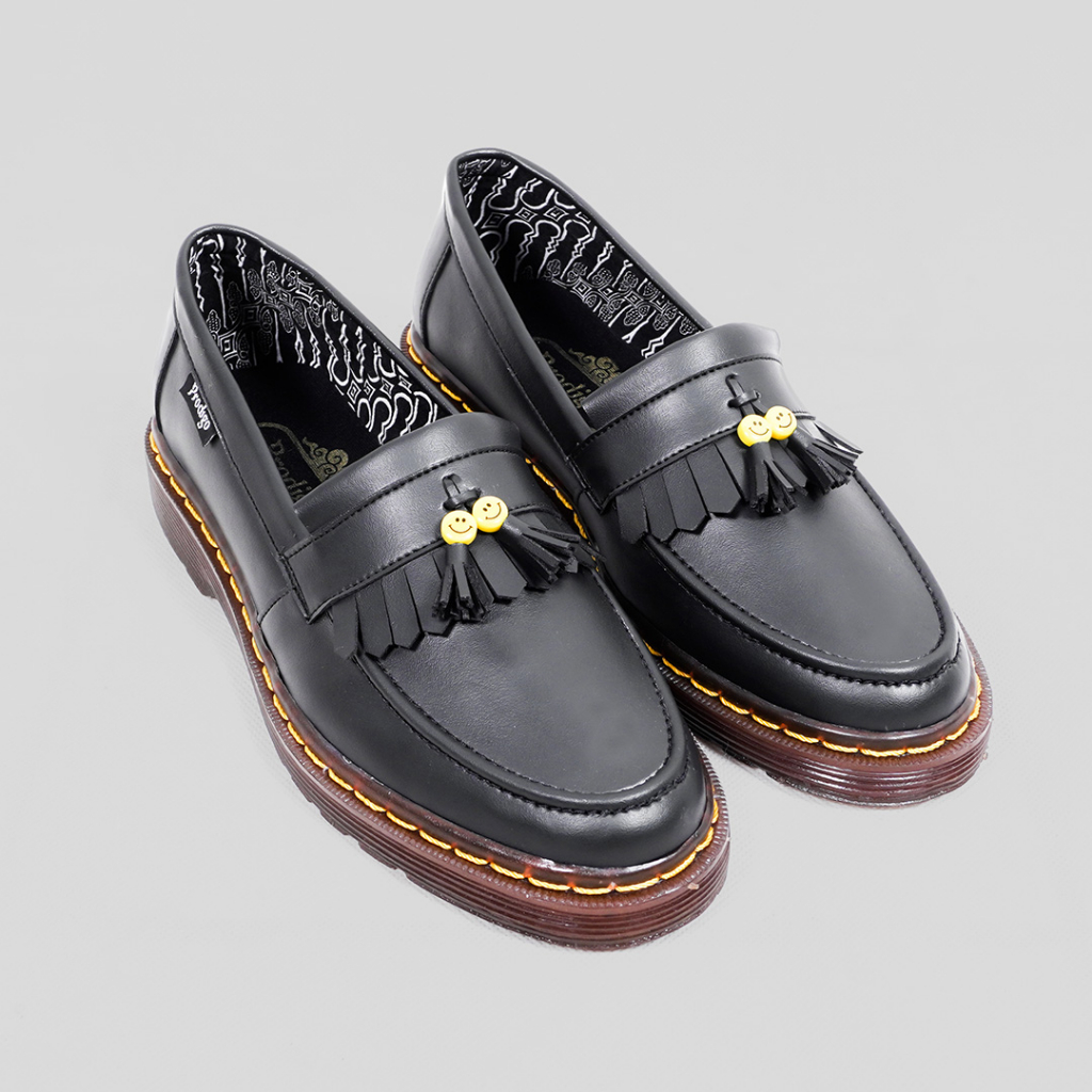 Jual Prodigo * Sepatu Pria Barito hitam | Sepatu slip on | loafer ...
